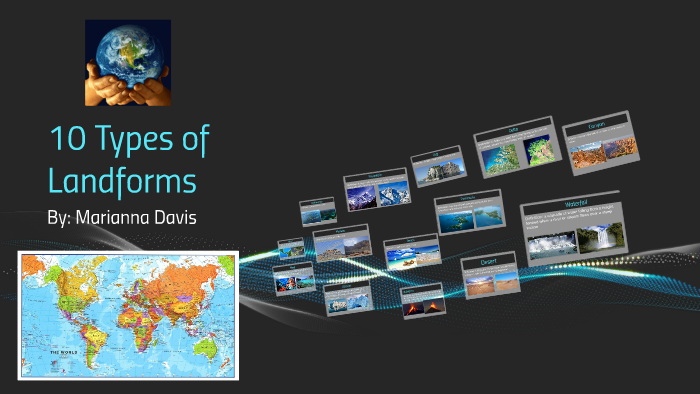 10 Types of Landforms by Marianna Davis on Prezi