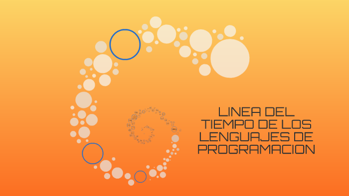 LINEA DEL TIEMPO DE LOS LENGUAJES DE PROGRAMACION by juan carlos ...