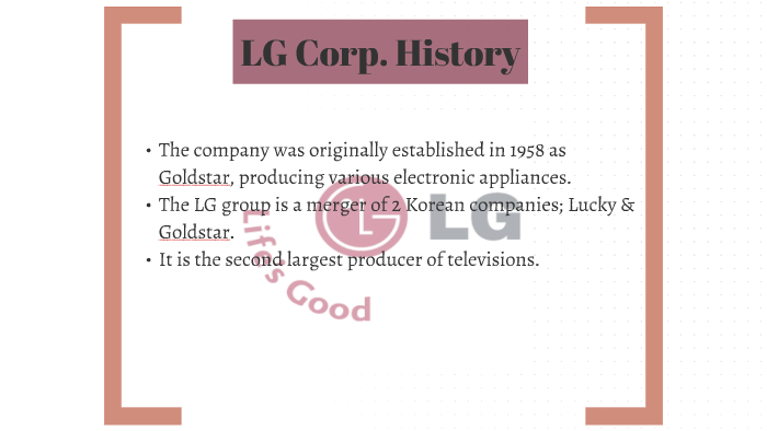 LG SWOT ANALYSIS by Fatima Arif on Prezi