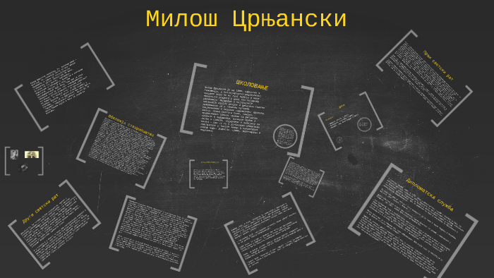 Милош Црњански by Andrej Stevanovic on Prezi