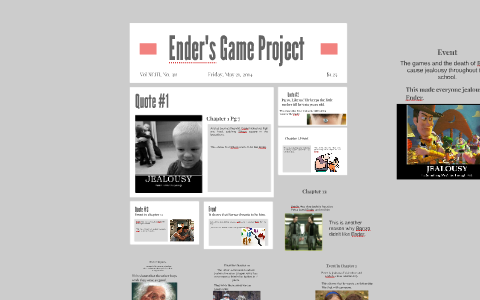 Ender's Game Project by Genesis Dunham