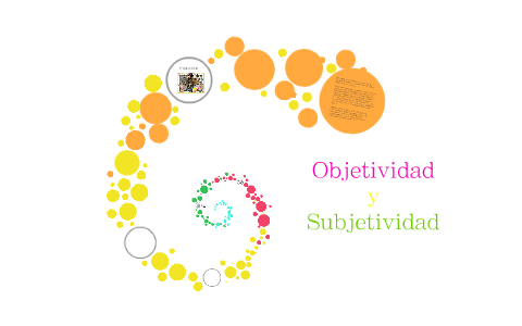 Objetividad y subjetividad by Real 70 on Prezi