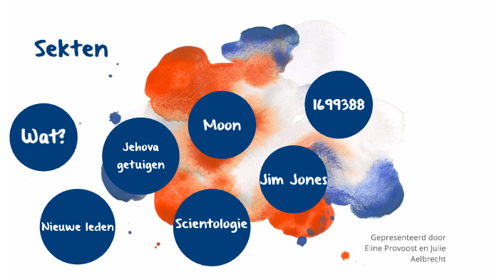 Sekten by Julie Aelbrecht