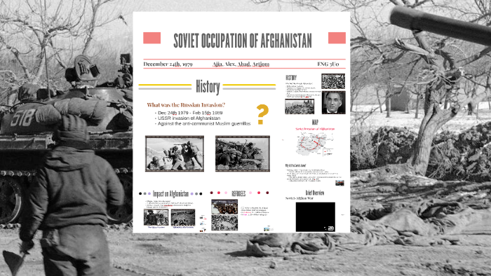 SOVIET OCCUPATION OF AFGHANISTAN by alex andra on Prezi