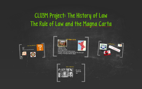 CLU3M Project: The Magna Carta-Rule of Law by Raina Ngai on Prezi