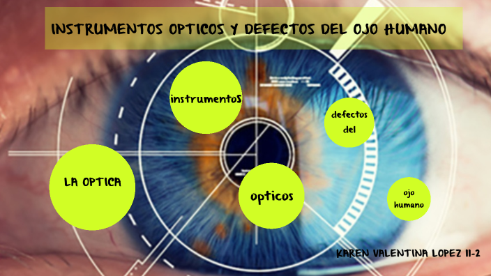INSTRUMENTOS OPTICOS Y DEFECTOS DEL OJO HUMANO by Karen Lopez on Prezi