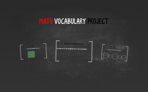 MATH VOCABULARY PROJECT by Clayton Cook on Prezi