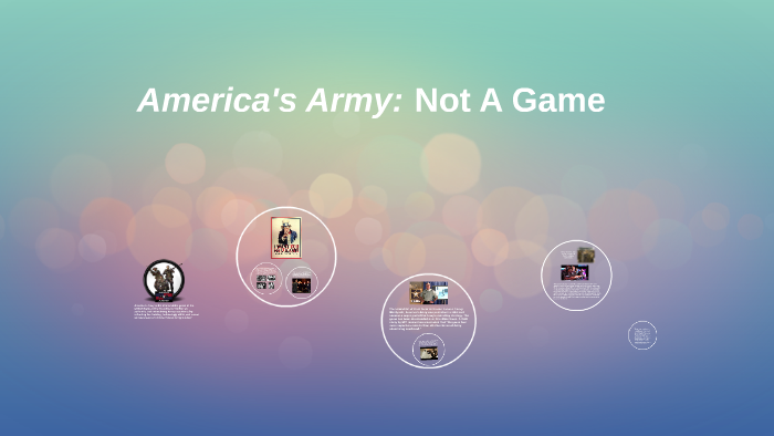 America's Army: by Nathan Bermel on Prezi
