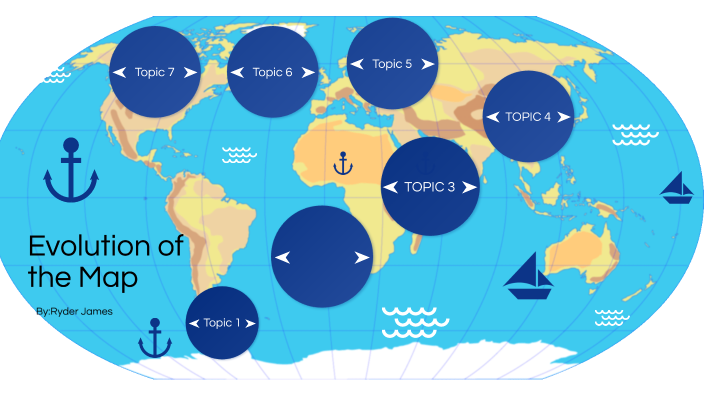 The evolution of maps by Ryder James on Prezi