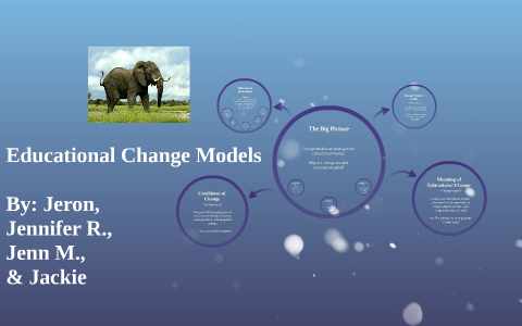 Educational Change Models by Jenn Jacobs on Prezi