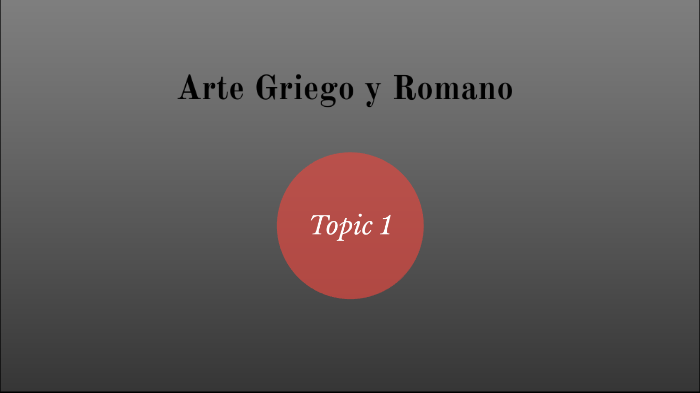 Arte Griego y Romano by Bianca Rendon on Prezi