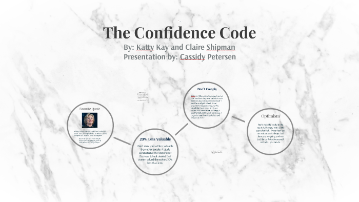 The Confidence Code by Cassidy Petersen on Prezi