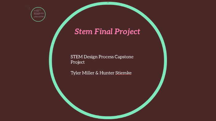 STEM Design Process Capstone Project by Hunter Bruckner on Prezi