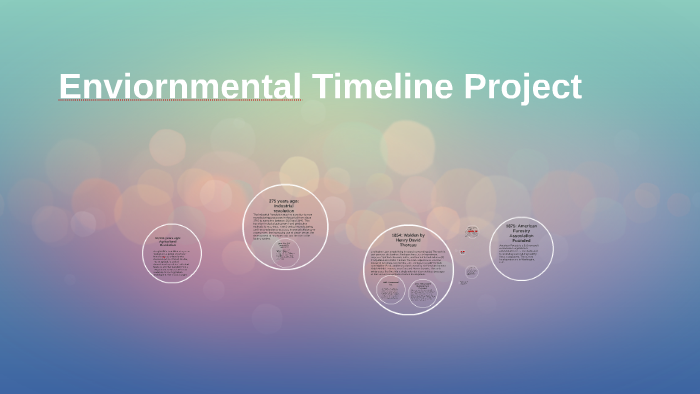 Enviornmental Timeline Project by Erika Johnson on Prezi