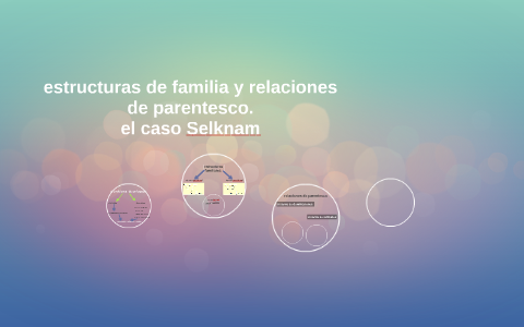 estructuras de familia y relaciones de parentesco. by Juan Ignacio ...