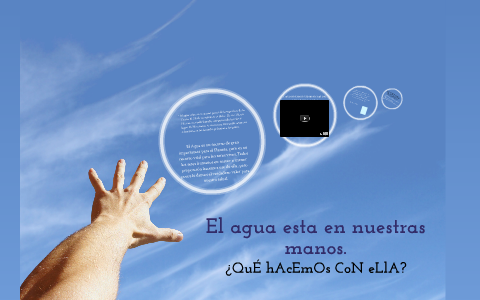 "El agua es vida, cuídala" by Rosa Coronel on Prezi