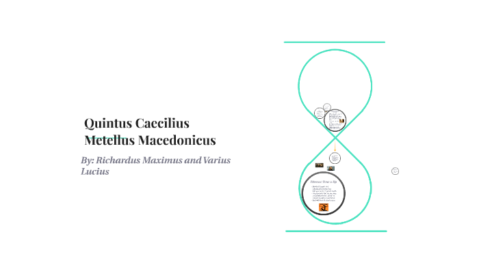 Quintus Caecilius Metellus Macedonicus by Connor Reed on Prezi
