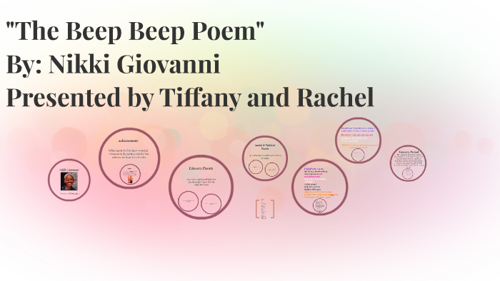 The Beep Beep Poem presented by Tiffany and Rachel by Rachel Loberg on ...