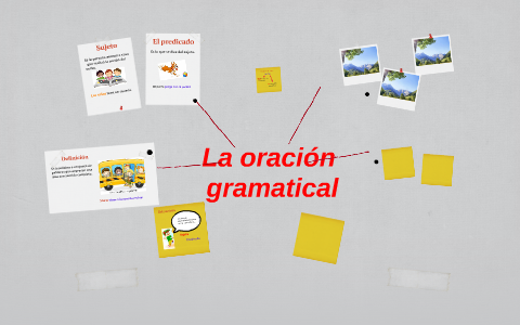 La oración gramatical by Mariella Yañez