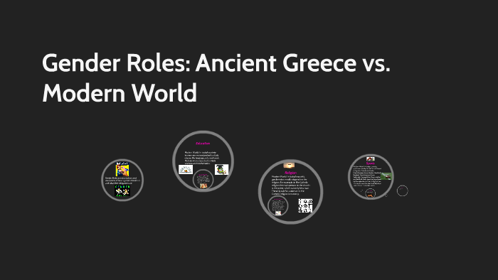 Gender Roles: Ancient Greece vs. Modern World by Jadaya Kennedy on Prezi