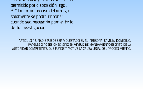 Artículo 16 Constitucional by Aldo Rafael Ortega Gómez on Prezi