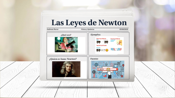 Leyes de Newton by Andreea Burca on Prezi
