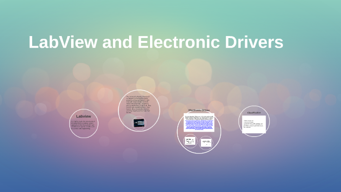 LabView and Electronic Devices by on Prezi