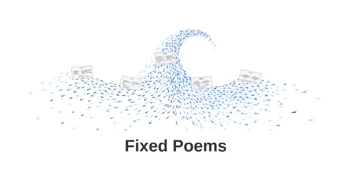 Fixed Poems by Mari Butler on Prezi