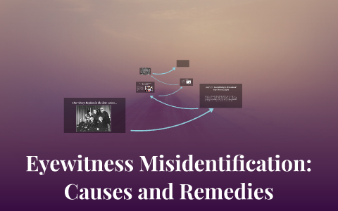 Eyewitness Misidentification: Causes and Remedies by Karen Newirth on Prezi