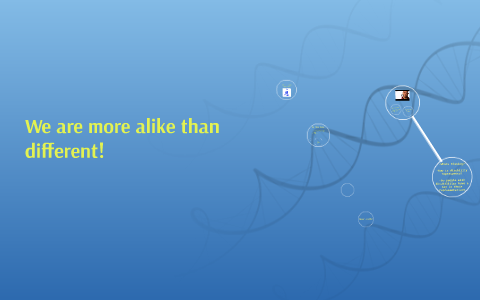 We are more alike than different! by on Prezi