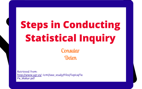 Steps in Conducting Statistical Inquiry by Michelle Delen on Prezi