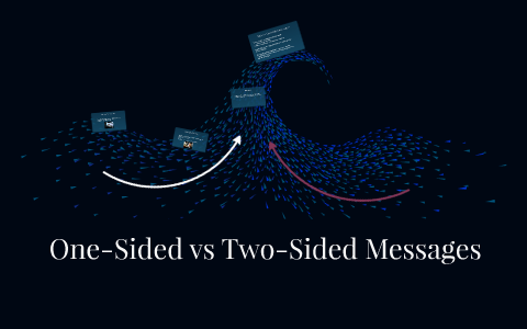 One sided vs Two Sided by Natalie Michalski on Prezi