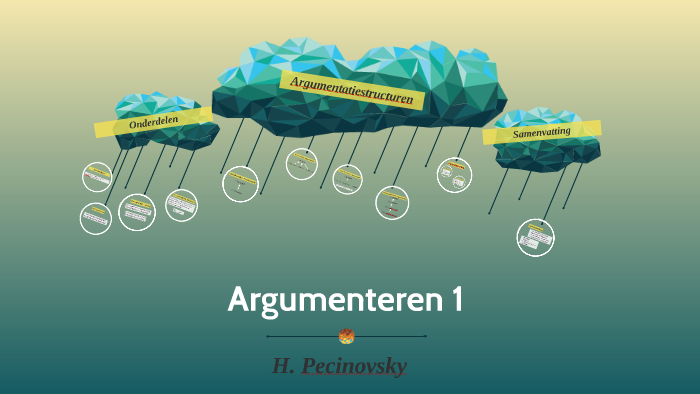 Argumenteren 1 by H Pecinovsky