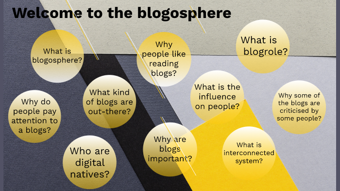 Welcome to the blogosphere by Kalina Litova on Prezi
