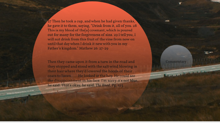 The Road Biblical Allusion by Drew Naugher on Prezi
