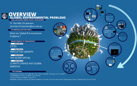 Global Environmental Problems - An overview by Pernille Christensen on ...