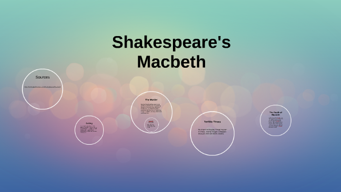 Macbeth by Brandon Spires on Prezi