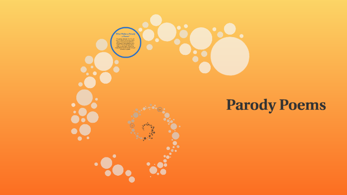 Parody Poems by Colton VB on Prezi