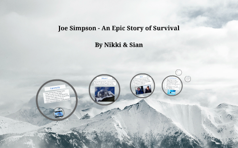 Joe Simpson - An Epic Story of Survival by Sian Evans on Prezi