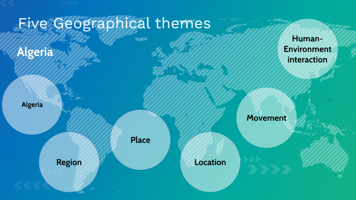 Five geographical themes by Sterling Brassfield on Prezi