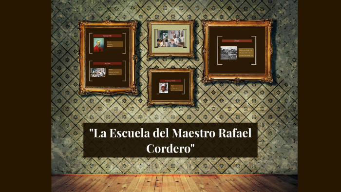 "La Escuela del Maestro Raphael Cordero" by Kiri Ramsey on Prezi