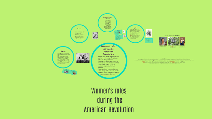 Women's Roles during the American Revolution by Asya Little on Prezi
