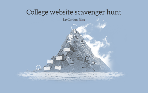 College website scavenger hunt by phil dlp