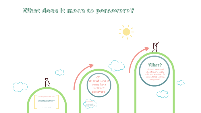 What does it mean to persevere? by Elanna Dobbs on Prezi What does it mean to persevere? by Elanna Dobbs on Prezi