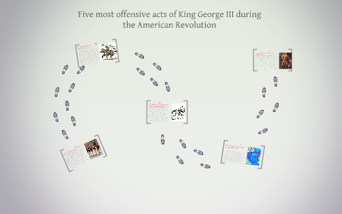 5 most offensive acts of King George III during the American by Noah ...