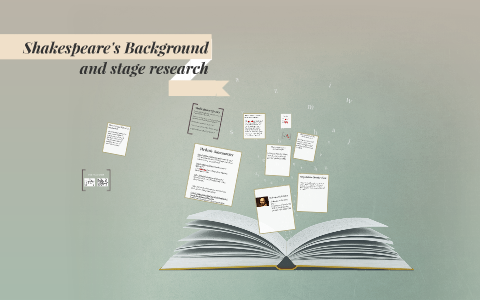 Shakespeare's Background and stage research by Patrick Coburn on Prezi