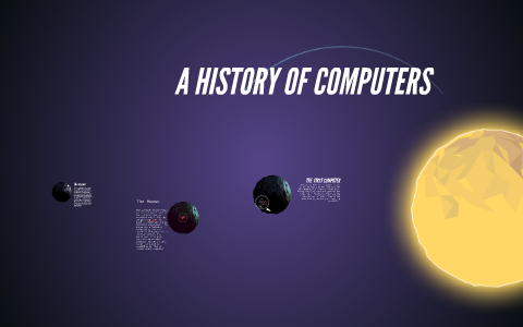A HISTORY OF COMPUTERS David Jeremy by Tabitha Wallace on Prezi