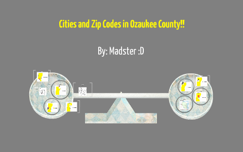 Cities and Zip Codes in Ozaukee County!! by Kimberly Monday on Prezi