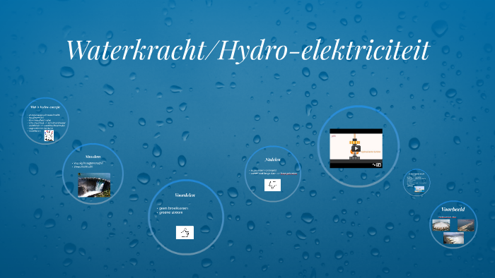 waterkracht/hydro-elektriciteit by hajar soullami on Prezi