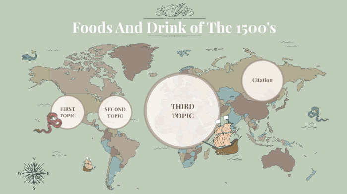 Foods of the 1500's by Paco Aguirre on Prezi
